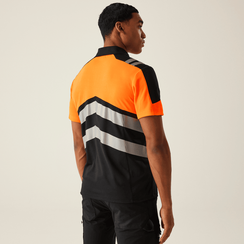 Regatta X-Pro Orange Polo Shirt TRS281 - Workwear.co.uk