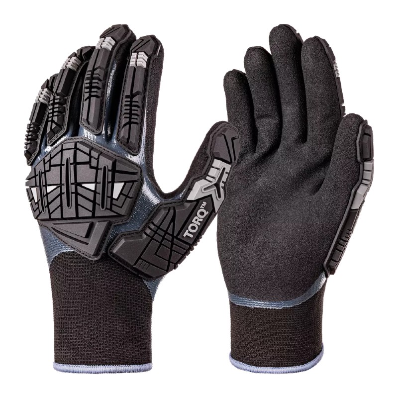 Skytec Torq Cyclone Oil Grip Impact Work Gloves - Workwear.co.uk