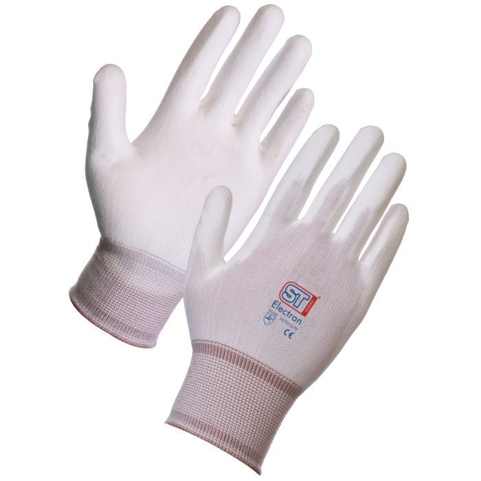 Supertouch 2670 Electron Gloves (White) - Workwear.co.uk