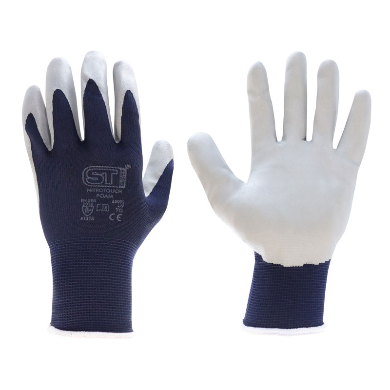 Supertouch Nitrotouch Foam Grip Gloves - Workwear.co.uk