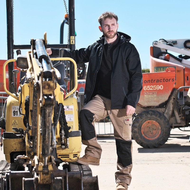 TuffStuff 710 Dual Holstered Grey Trousers - Workwear.co.uk