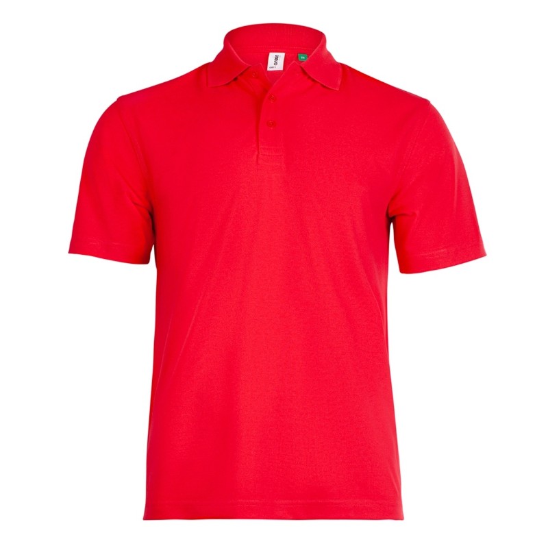 Uneek GR11 Eco Classic Polo Shirt (Red) - Workwear.co.uk