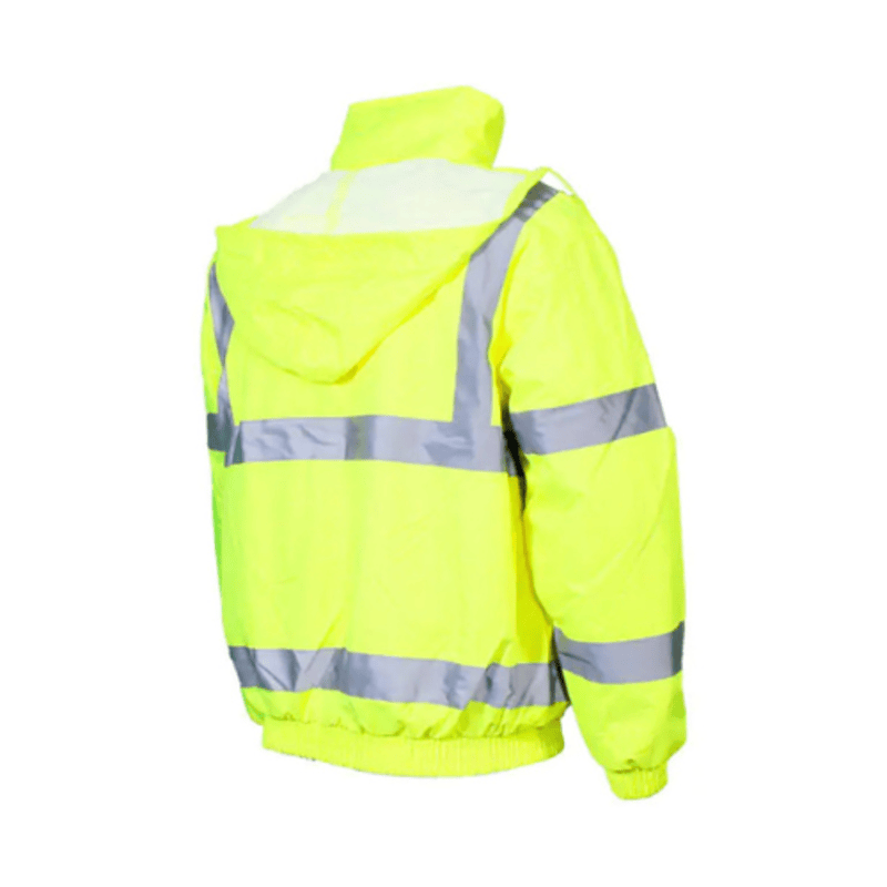 Warrior Protects HV08 Hi-Vis Bomber YEL - Workwear.co.uk