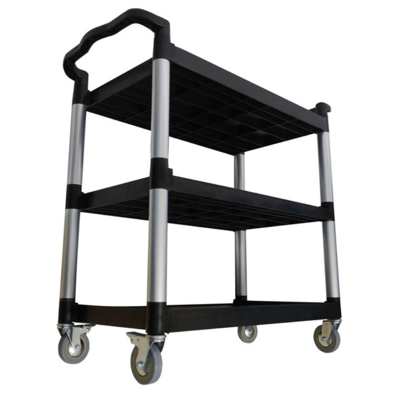 Workhorse Lightweight Three-Shelf Trolley - Workwear.co.uk