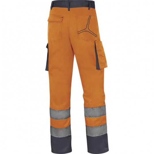 Orange Hi-Vis Trousers - Workwear.co.uk