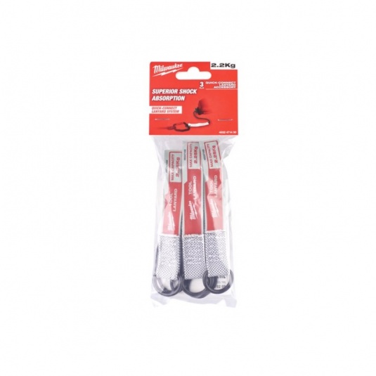 Milwaukee 2.25kg Wrist Lanyard (3 Pack) - Workwear.co.uk