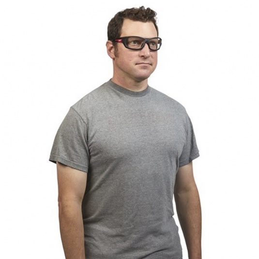Milwaukee 4932478908 Grey Safety Glasses - Workwear.co.uk