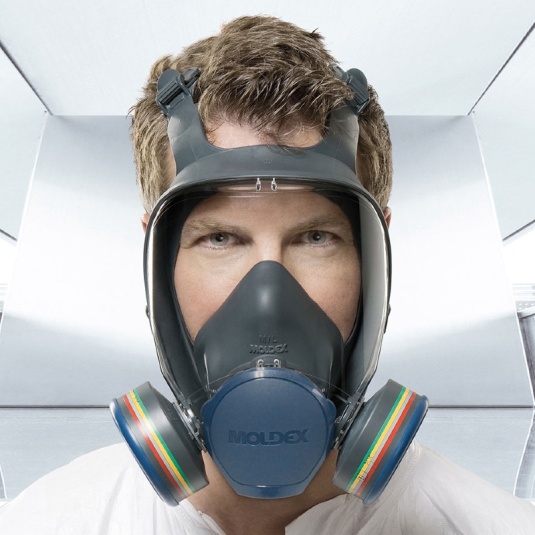 Moldex 9000 Mask and Two P3 Filters Bundle - Workwear.co.uk