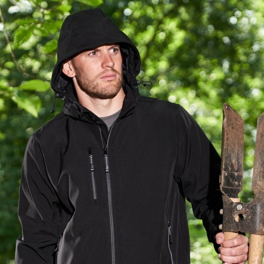 Orn Gannett EarthPro Recycled Black Jacket - Workwear.co.uk
