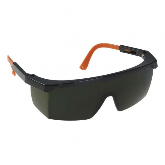 Portwest Welding Eye Screen Safety Glasses PW68BGR - Workwear.co.uk
