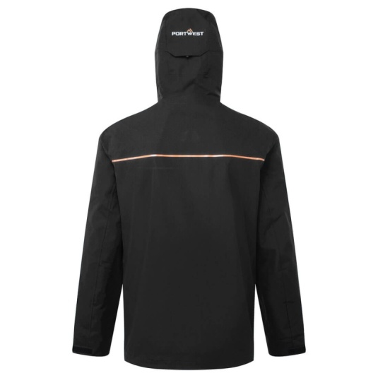 Portwest S385 Waterproof Jacket (Black) - Workwear.co.uk