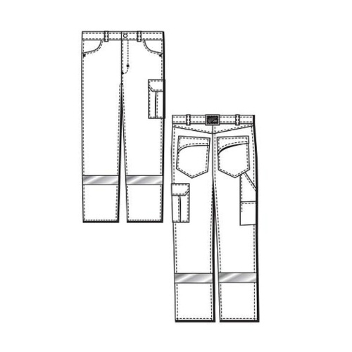 Red Wing 66230 Men's Blue Short FR Trousers - Workwear.co.uk