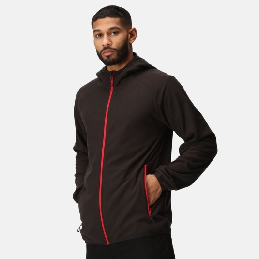 Regatta BLK/RED Lightweight Fleece TRF690 - Workwear.co.uk