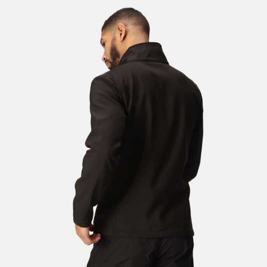 Regatta TRA628 Softshell Work Jacket (BLK) - Workwear.co.uk