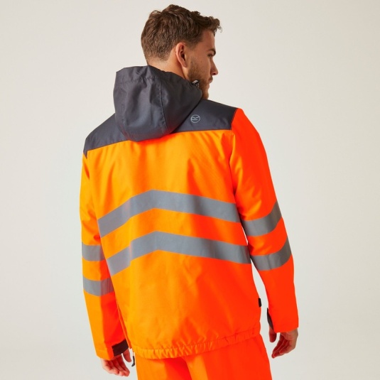 Hi-Vis Waterproof Jackets - Workwear.co.uk