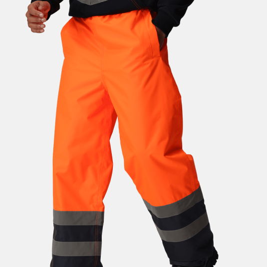 Regatta Pro HiVis ORG Overtrouser TRJ523R - Workwear.co.uk