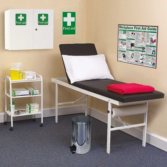 Economy First Aid Room Furniture Package - Workwear.co.uk