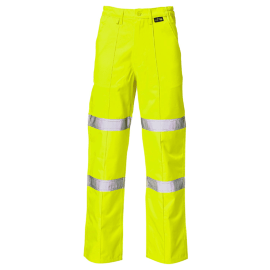 Supertouch Yellow Hi-Vis Ballistic Trousers - Workwear.co.uk