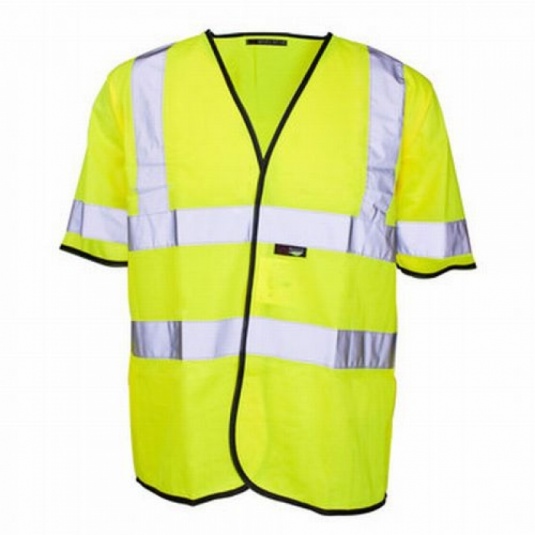 Supertouch Hi-Vis Lab Coat - Workwear.co.uk