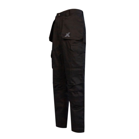 Xpert Core Tough-X Work Trousers (Black) - Workwear.co.uk